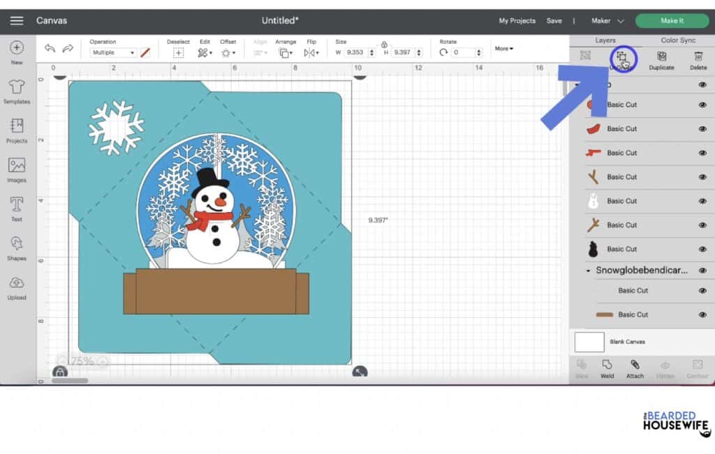 How to Make Bendi Cards for Christmas - The Bearded Housewife