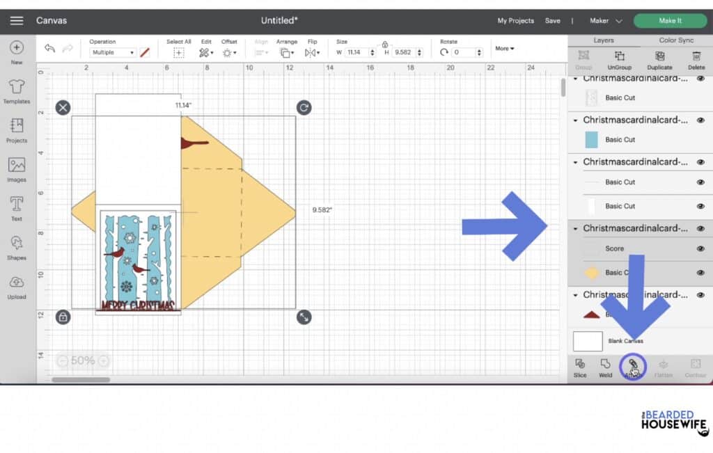 How to Make Christmas Cardinal Cards - The Bearded Housewife