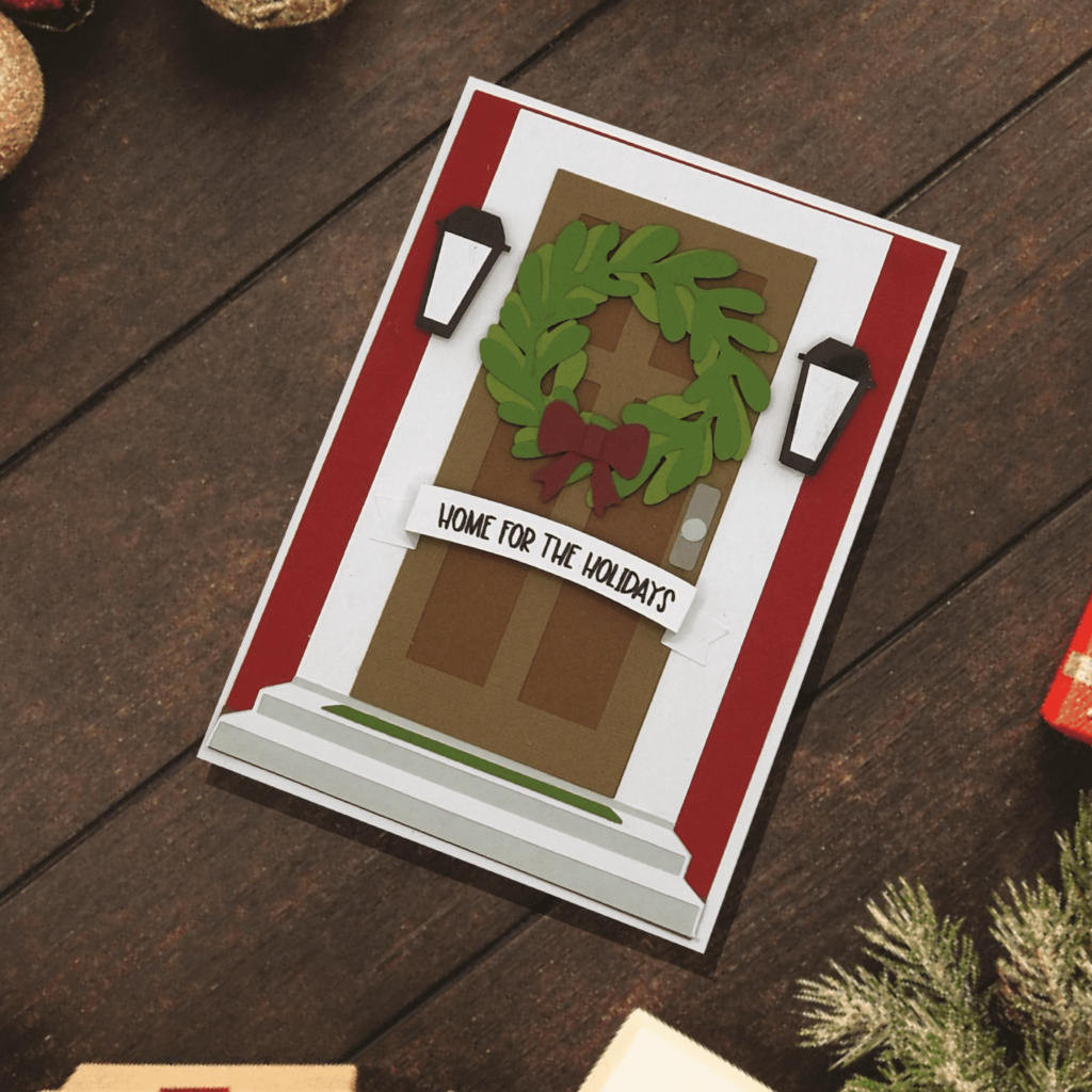 How to Make Layered Christmas Cards - The Bearded Housewife