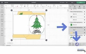 Learn to Make Easy Christmas Tree Insert Cards - The Bearded Housewife