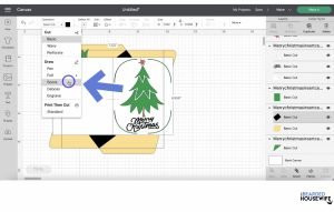 Learn to Make Easy Christmas Tree Insert Cards - The Bearded Housewife