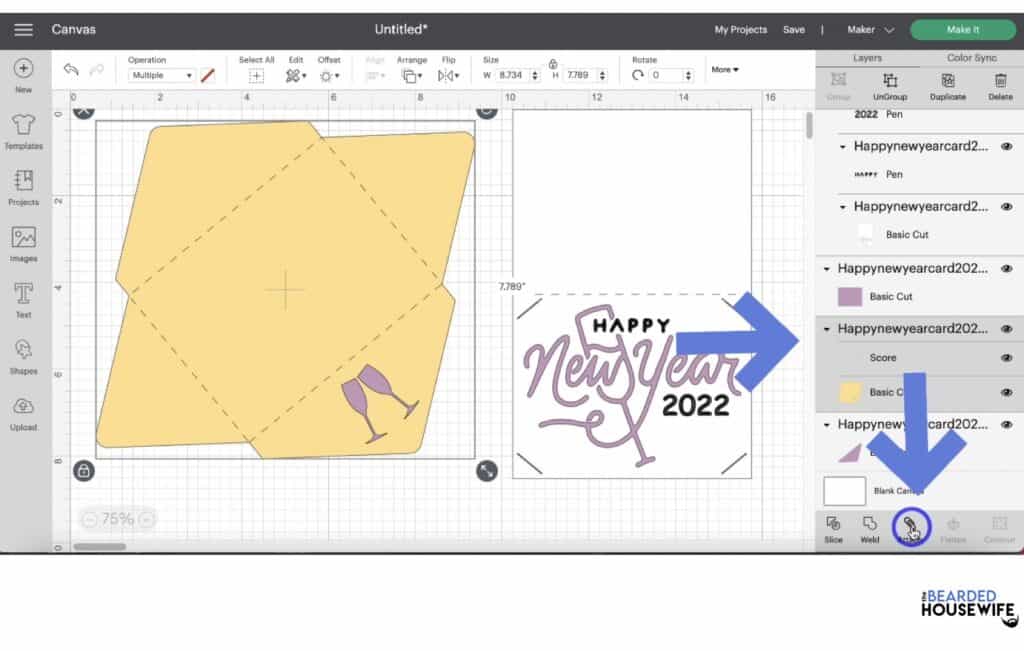 How to Make New Years Insert Cards (Updated Version) - The Bearded ...
