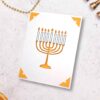 How to Make Easy Insert Cards for Hanukkah - The Bearded Housewife