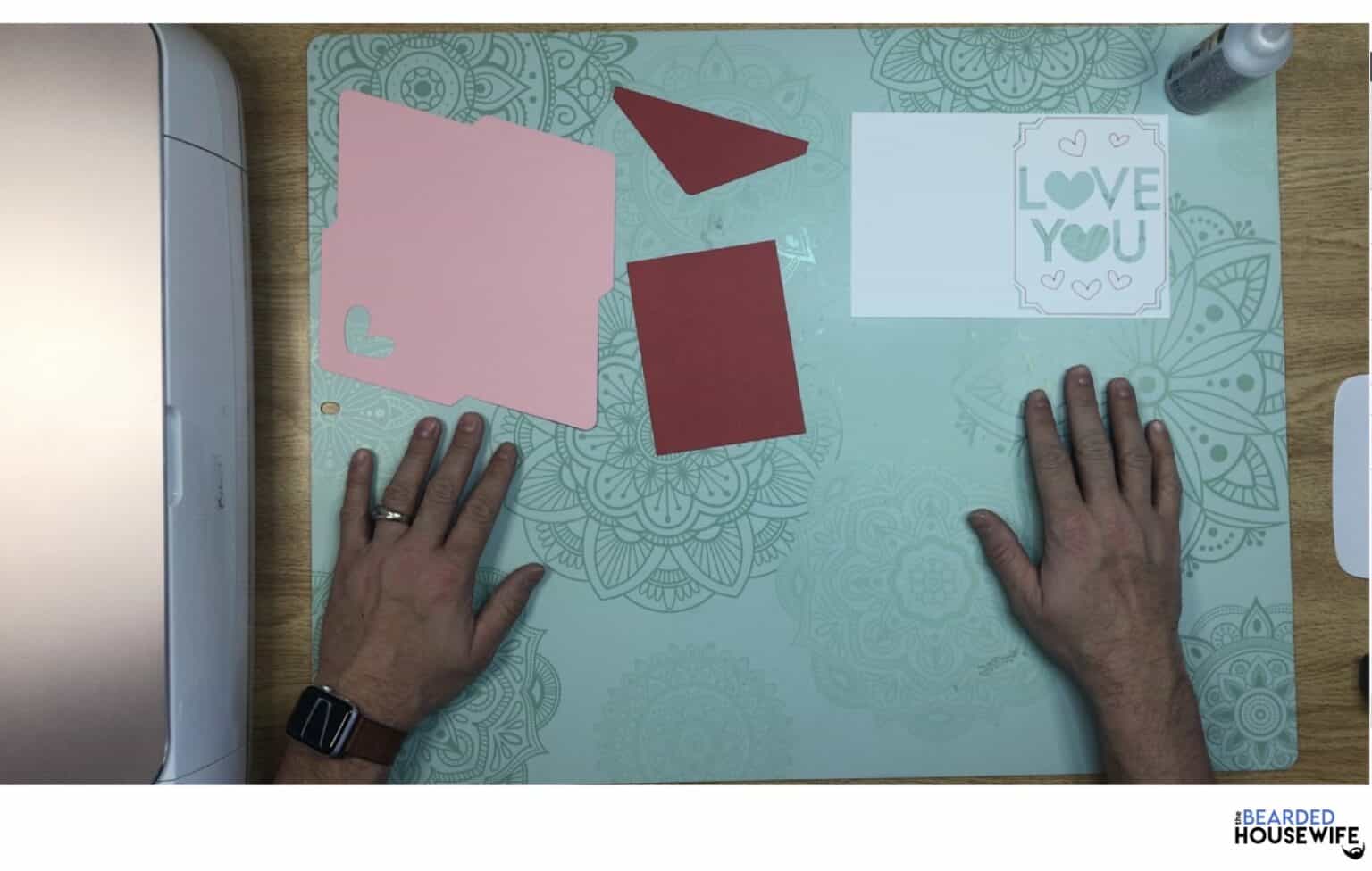 How to Make Love You Insert Cards - The Bearded Housewife