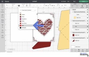 How to Make a Heart Cutout Insert Card - The Bearded Housewife