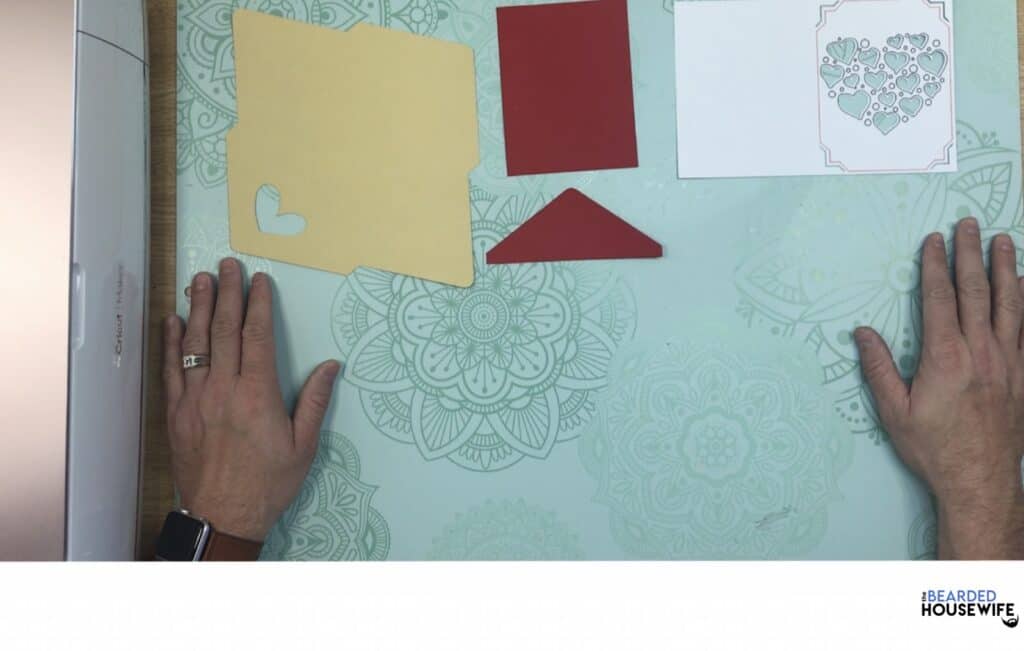 How to Make Heart Insert Cards for Valentine's Day - The Bearded Housewife