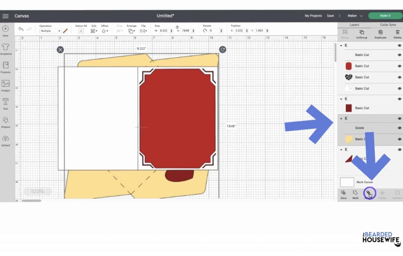 How to Make Heart Insert Cards for Valentine's Day - The Bearded Housewife