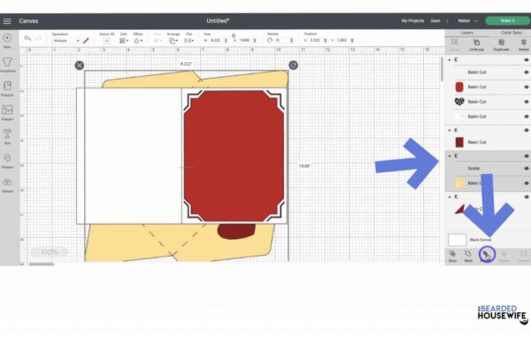 How to Make Heart Insert Cards for Valentine's Day - The Bearded Housewife