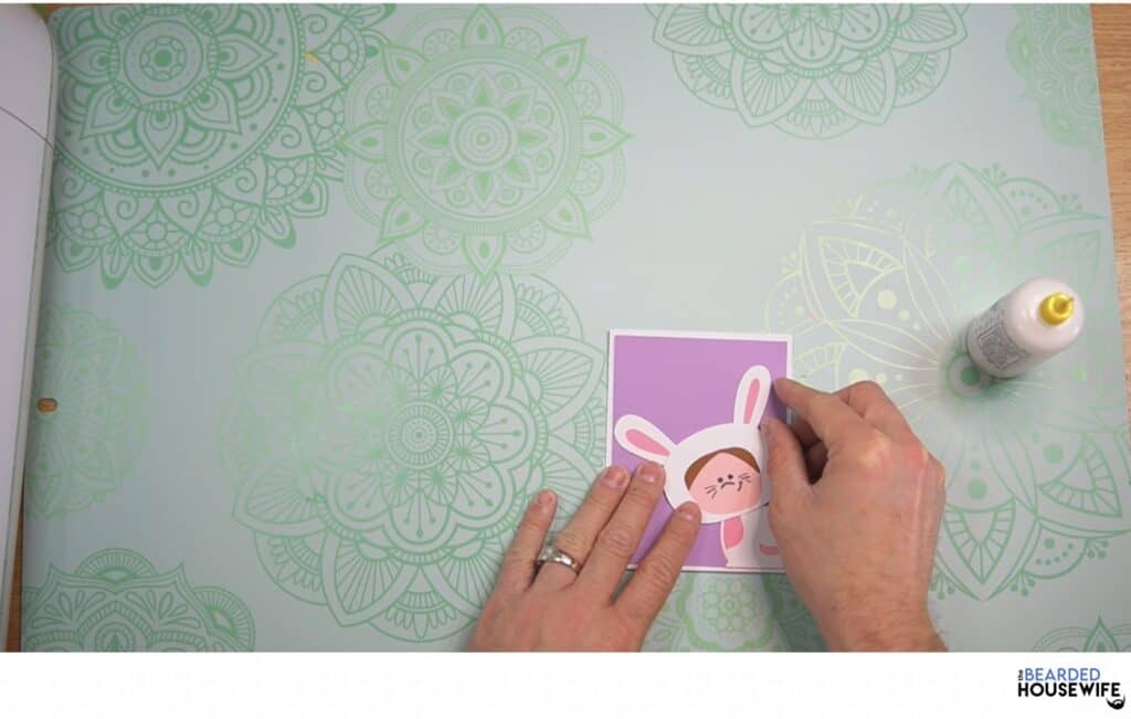 How to Make Cute Easter Portrait Cards - The Bearded Housewife