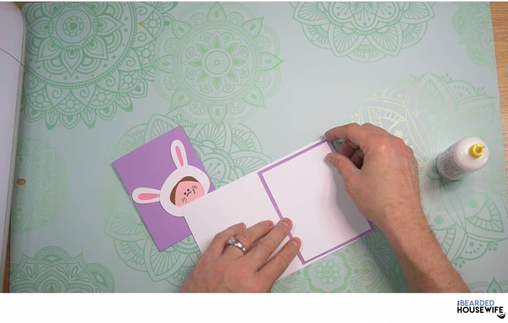 How to Make Cute Easter Portrait Cards - The Bearded Housewife