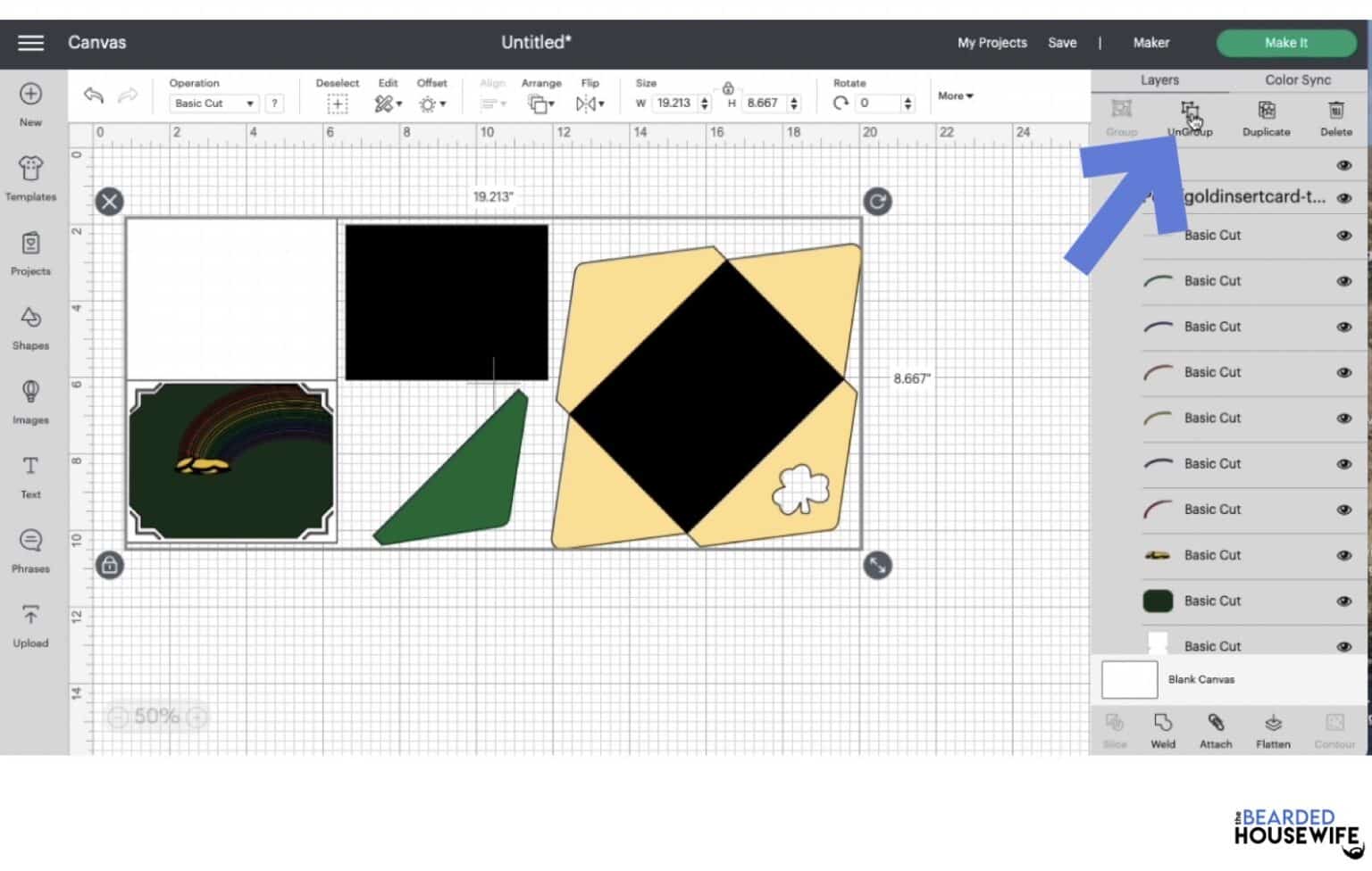 How to Make Pot of Gold Insert Cards - The Bearded Housewife