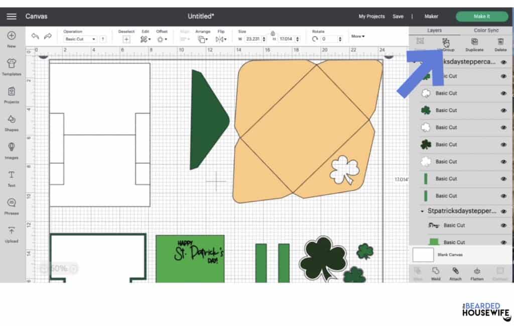 How to Make Easy St. Patrick's Day Stepper Cards - The Bearded Housewife