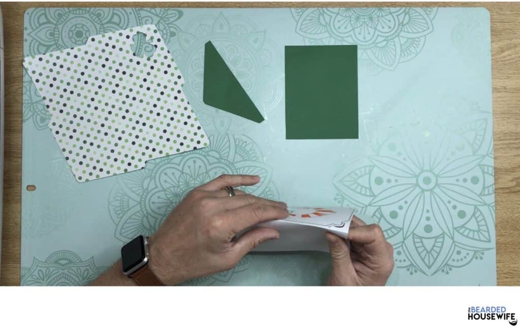 How to Make Leprechaun Beard Insert Cards - The Bearded Housewife