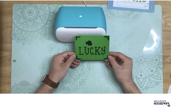 How to Make Lucky Insert Cards - The Bearded Housewife