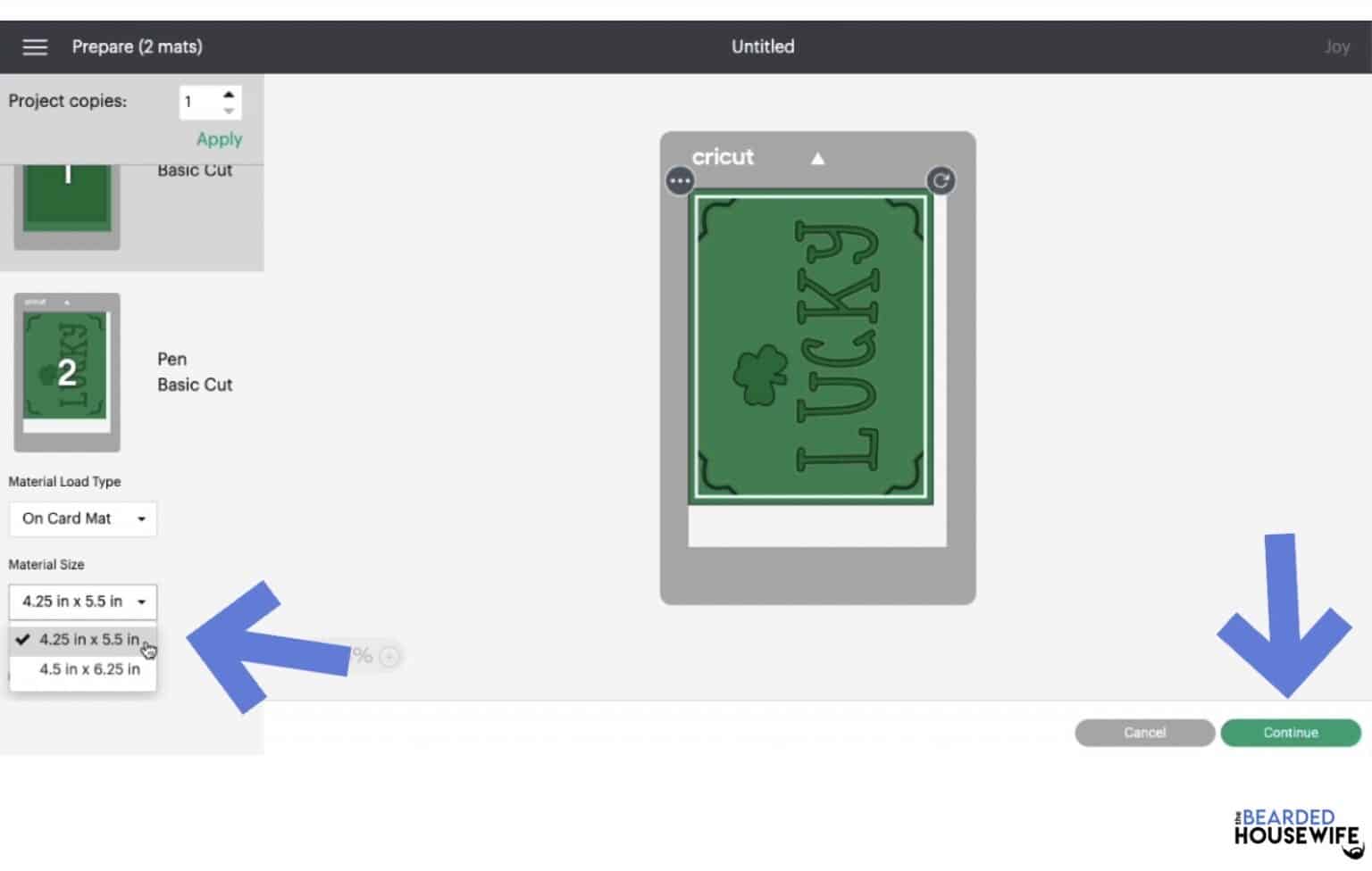 How to Make Lucky Insert Cards - The Bearded Housewife