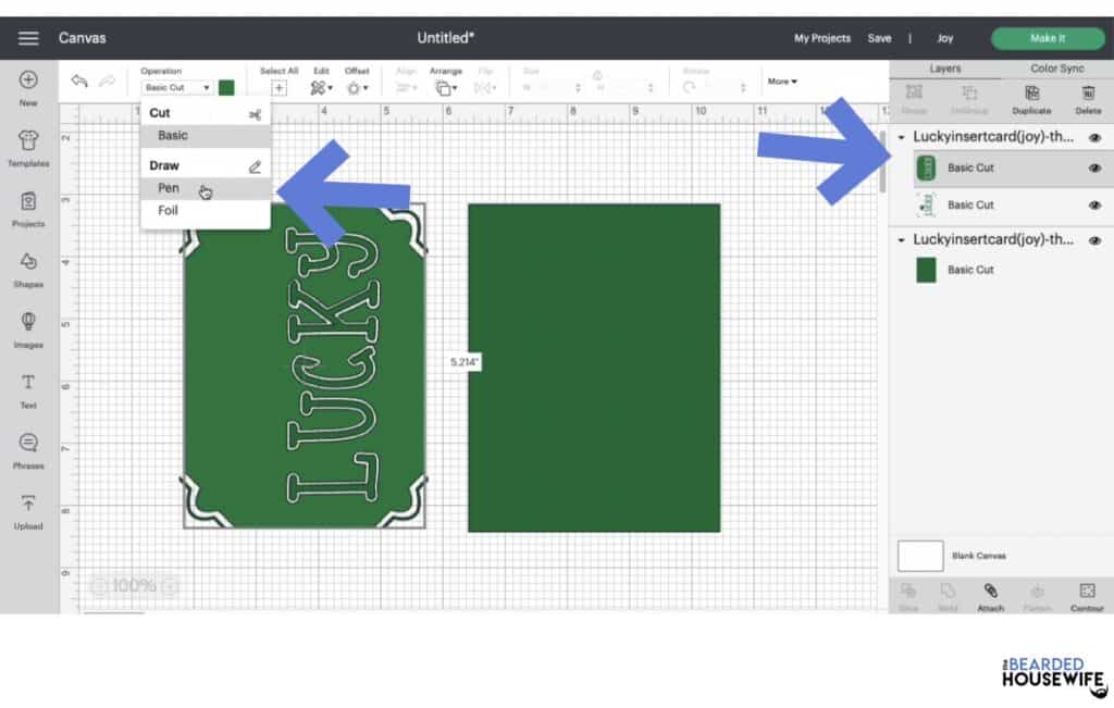 How to Make Lucky Insert Cards - The Bearded Housewife