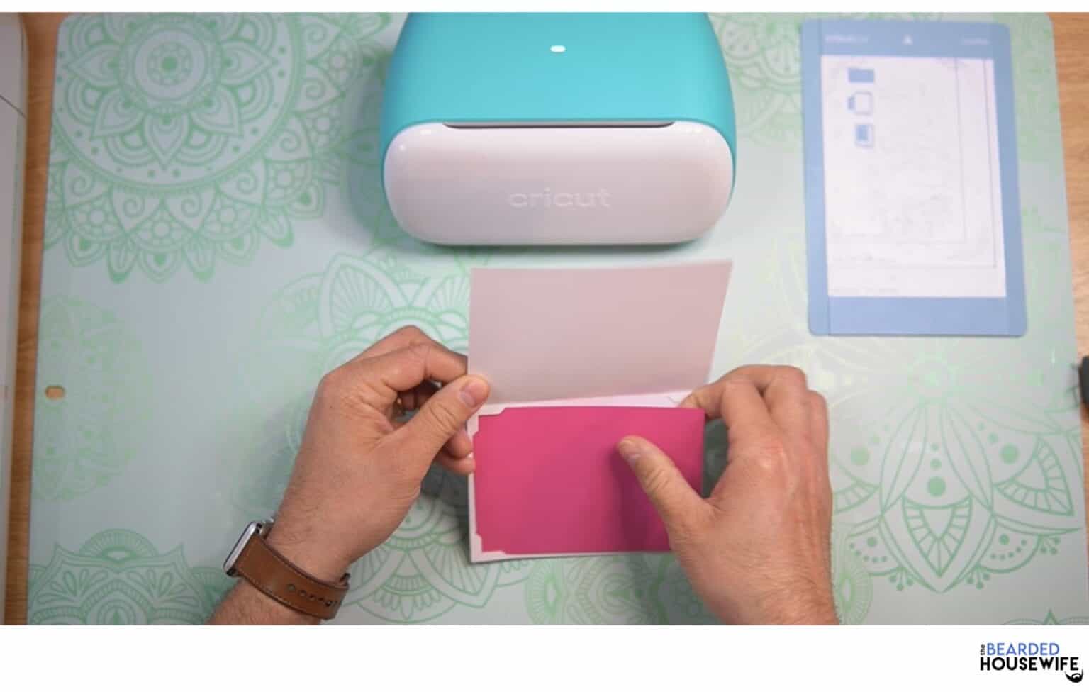 How to Make Cute Mom & Daughter Insert Cards - The Bearded Housewife