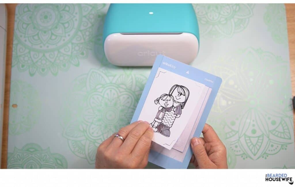 How to Make Cute Mom & Daughter Insert Cards - The Bearded Housewife