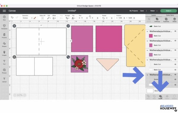 How to Make Joy Fold Cards for Mother's Day - The Bearded Housewife