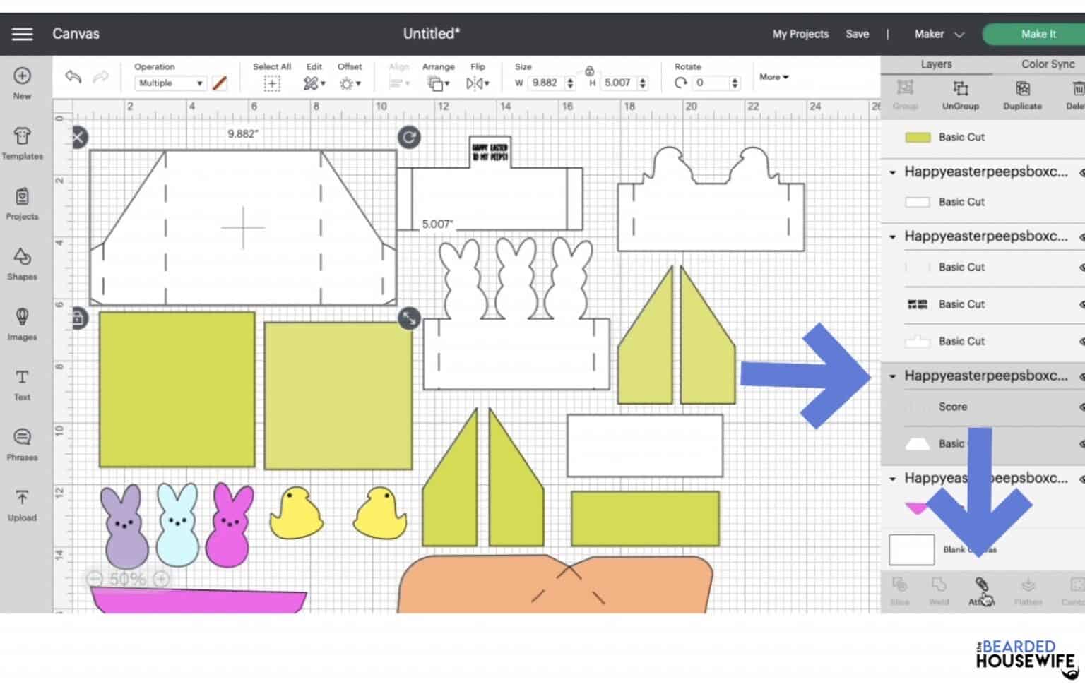 How to Make Fun Easter Peeps Box Cards - The Bearded Housewife