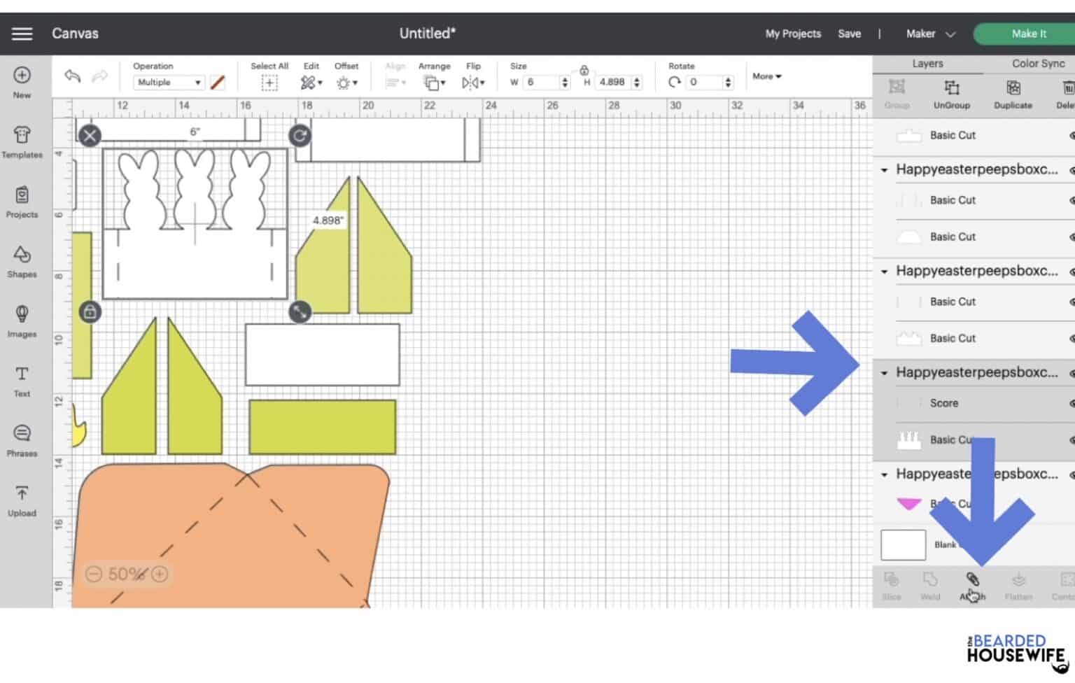 How to Make Fun Easter Peeps Box Cards - The Bearded Housewife