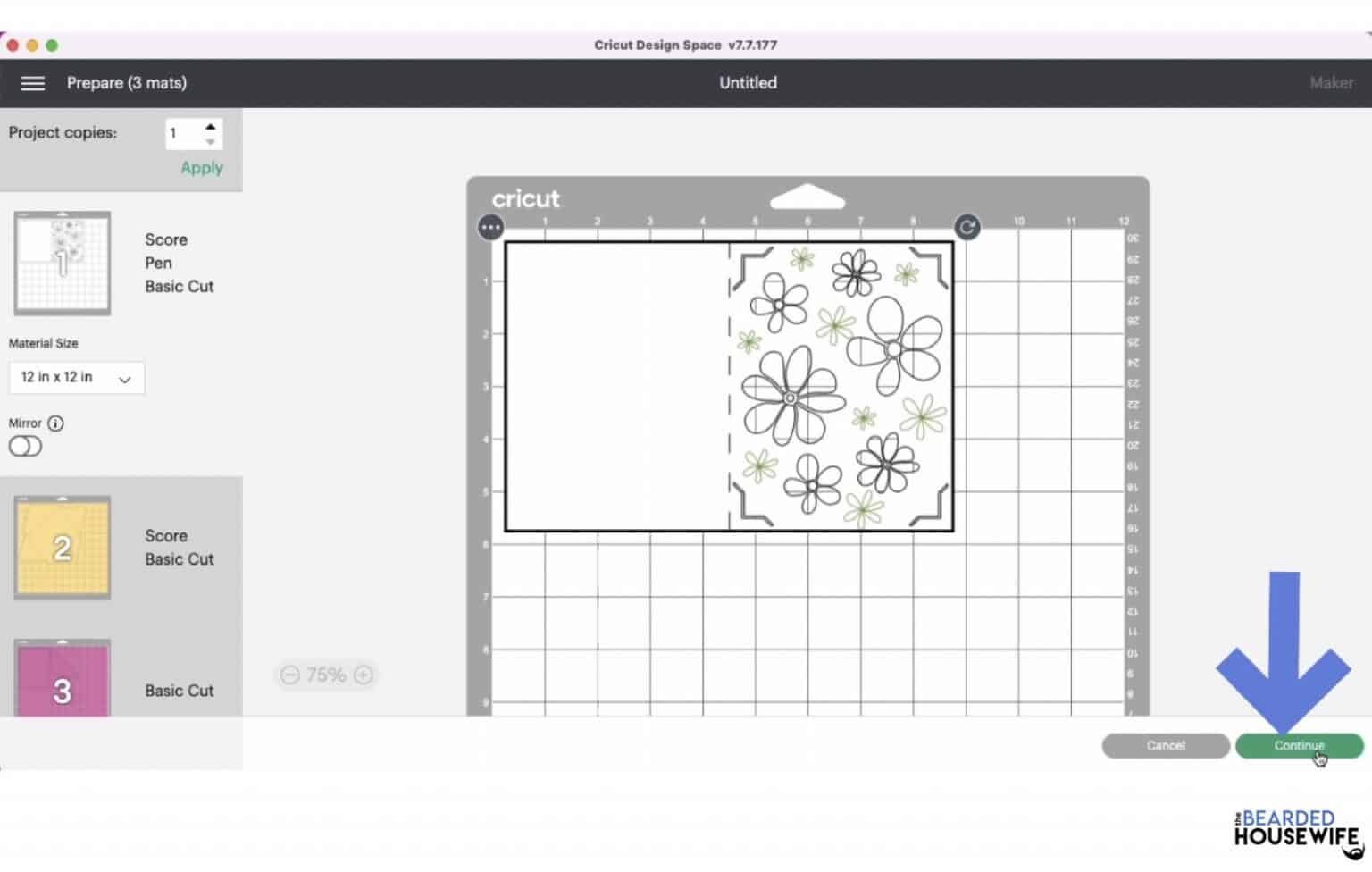 How to Make Flower Cutout Insert Cards - The Bearded Housewife