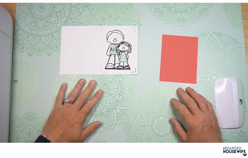 How to Make Dad & Daughter Insert Cards - The Bearded Housewife