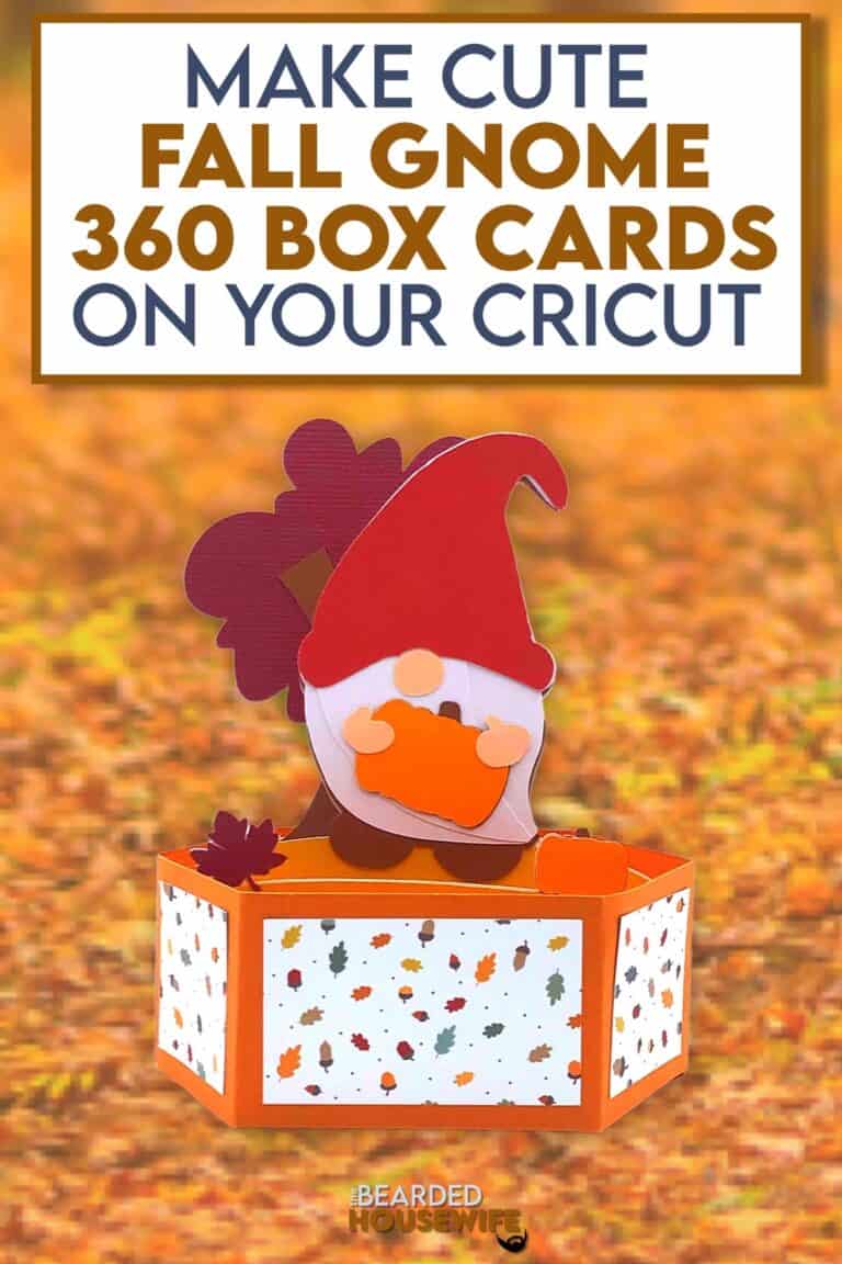 How to Make Fall 360 Box Cards - The Bearded Housewife