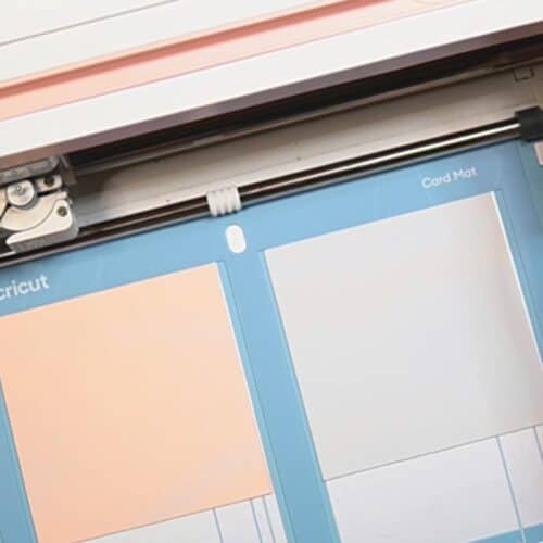 How to Use the Cricut 2x2 Card Mat - The Bearded Housewife
