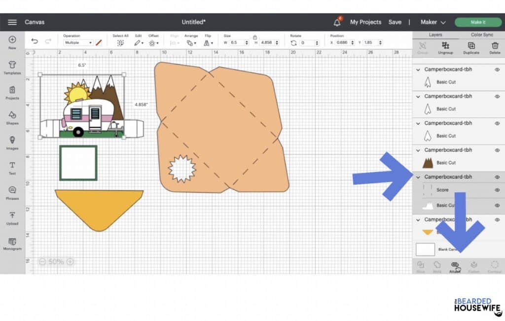 How to Make a Camper Box Card - The Bearded Housewife
