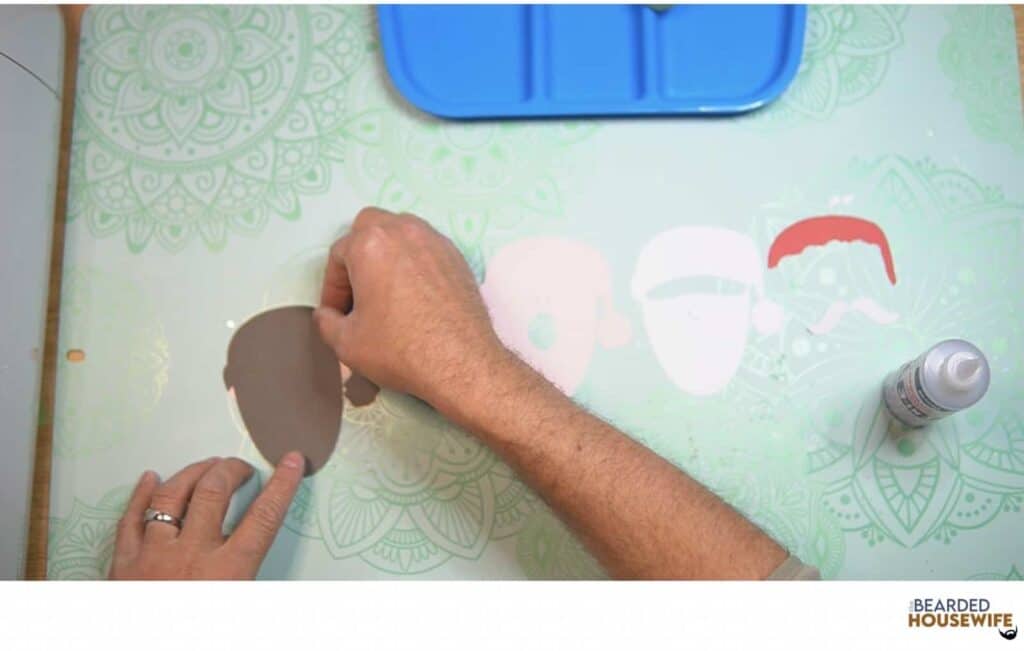 How to Make Santa Side Edge Cards - The Bearded Housewife