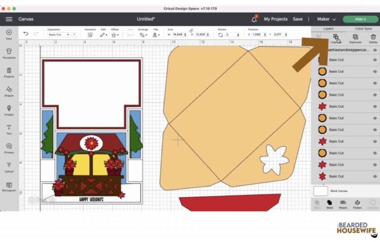 How to Make Christmas Market Stepper Cards - The Bearded Housewife