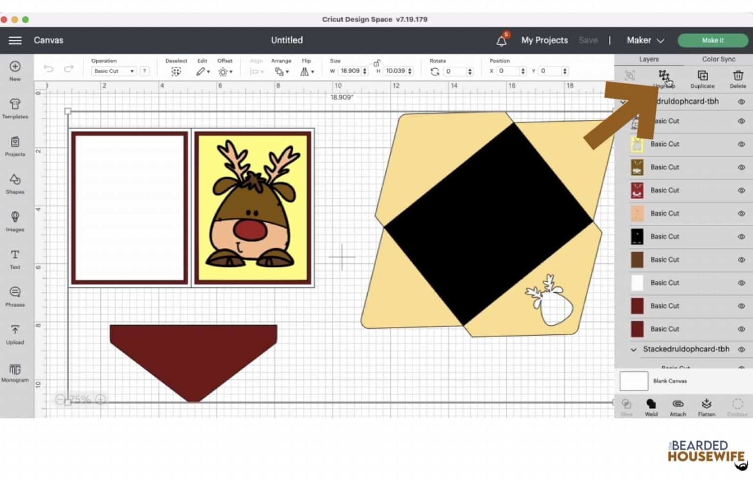 How to Make Cute Reindeer Cards - The Bearded Housewife