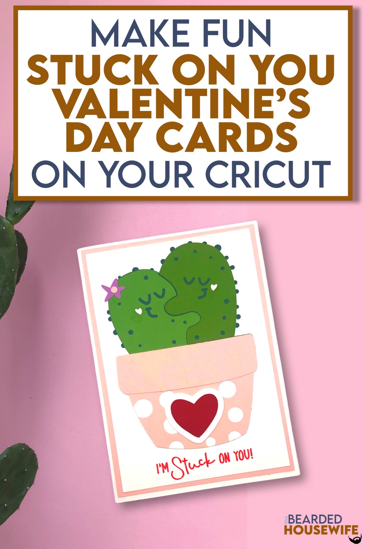 How to Make Cute Stuck on You Cards - The Bearded Housewife