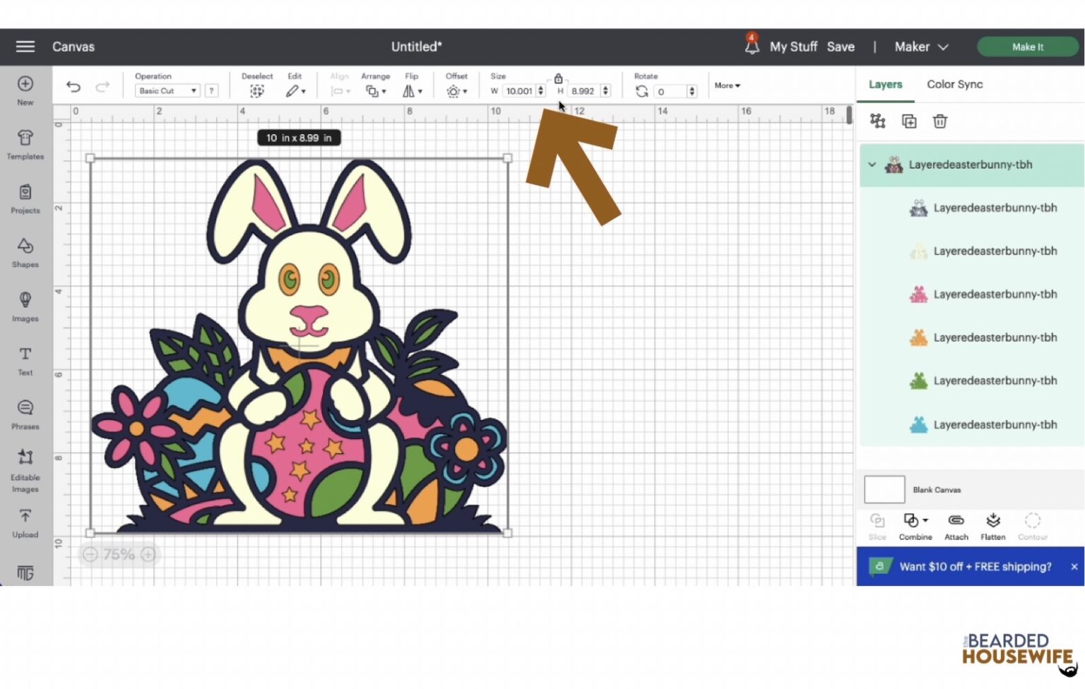 How to Make Easy Layered Easter Bunnies - The Bearded Housewife