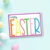 How to Make Giant Easter Layered Cards - The Bearded Housewife