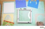 How to Make Cute Easter Basket Shadow Boxes - The Bearded Housewife