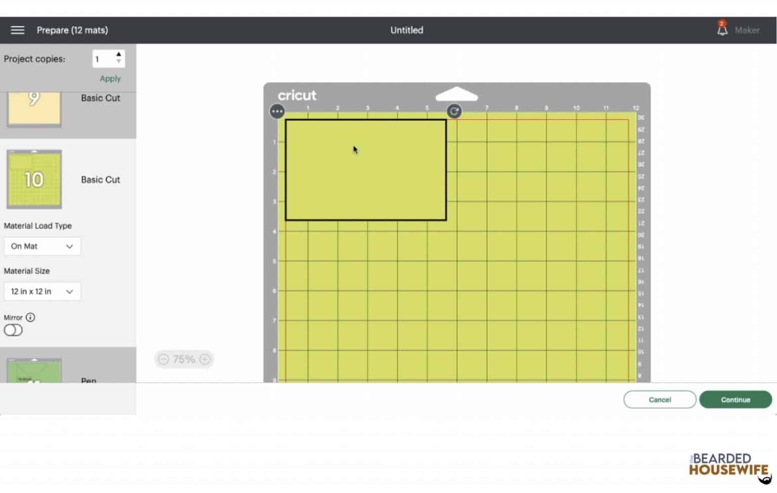 How to Make Layered Tools Thank You Cards - The Bearded Housewife