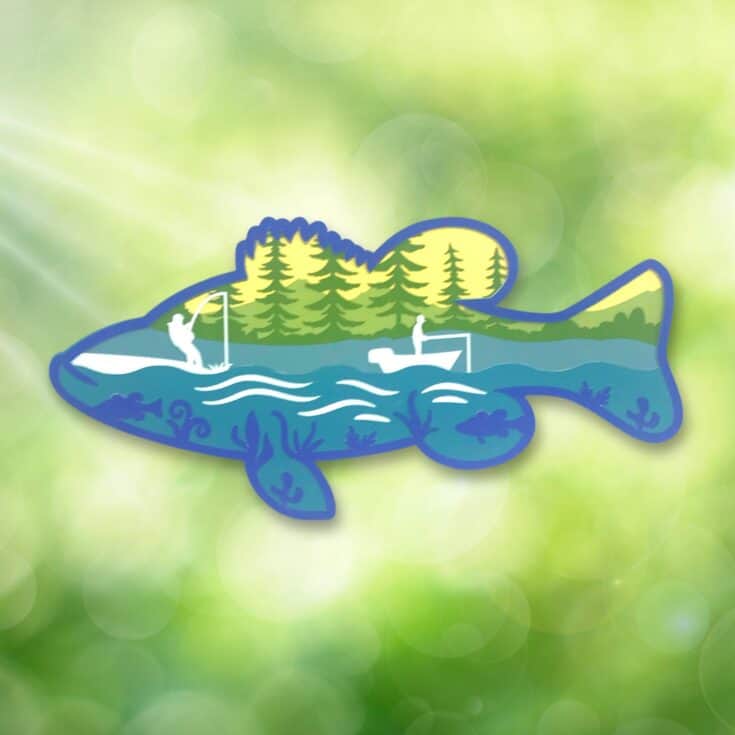 How to Make Layered Fish Paper Crafts - The Bearded Housewife