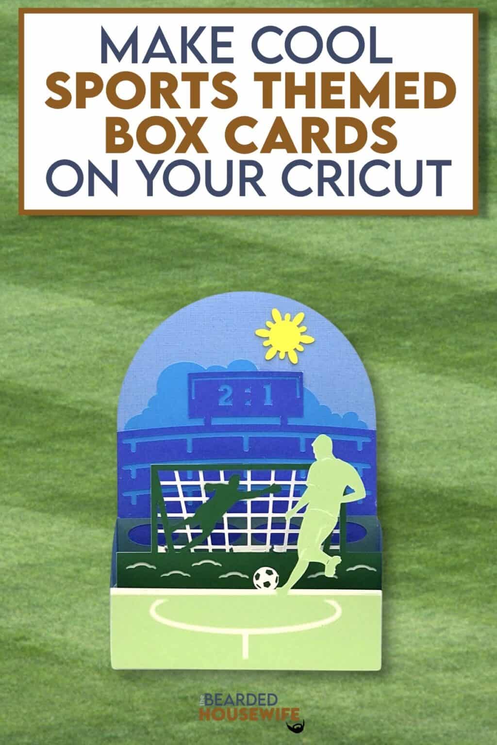 How to Make Sports-Themed Box Cards - The Bearded Housewife