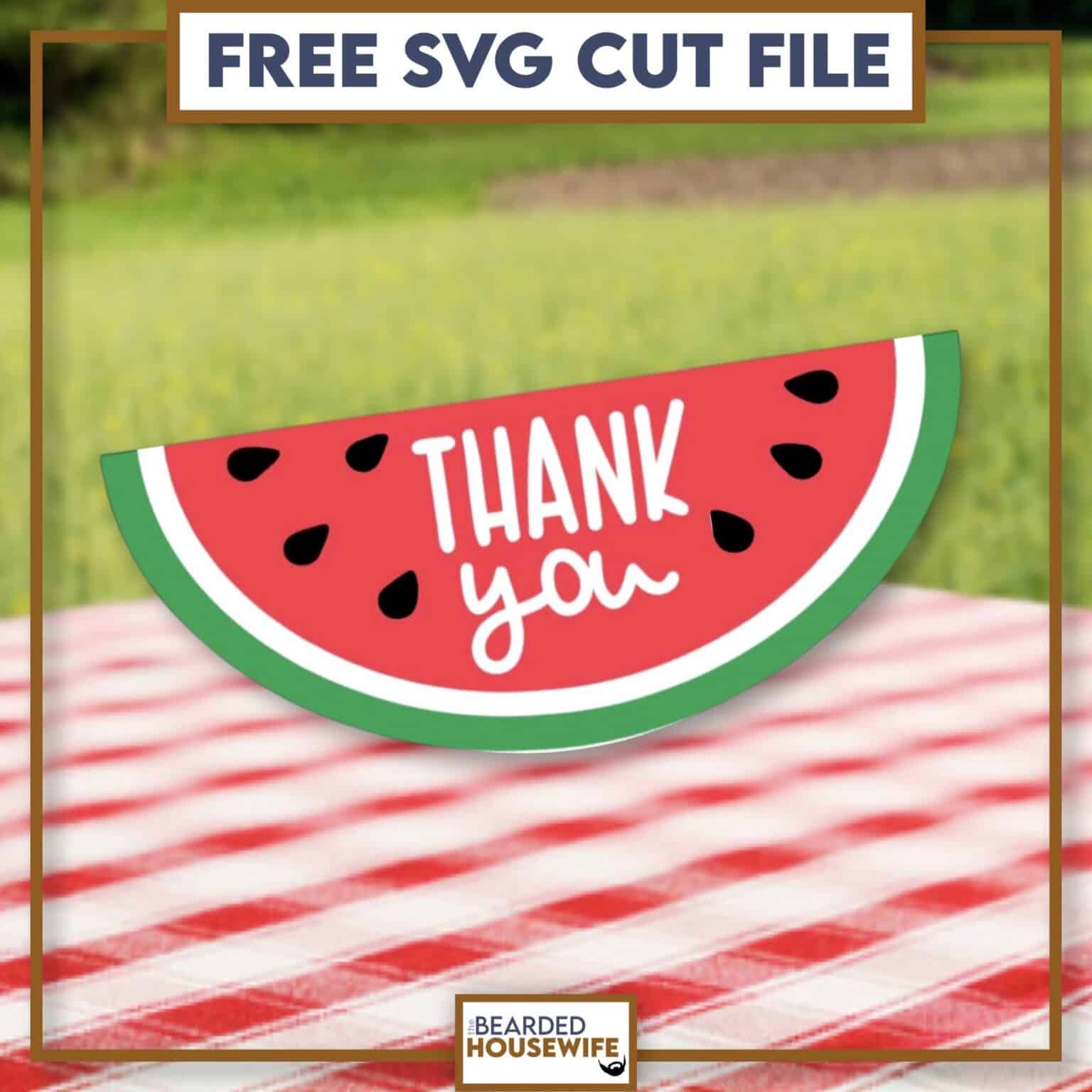 How to Make Watermelon Slimline Cards - The Bearded Housewife