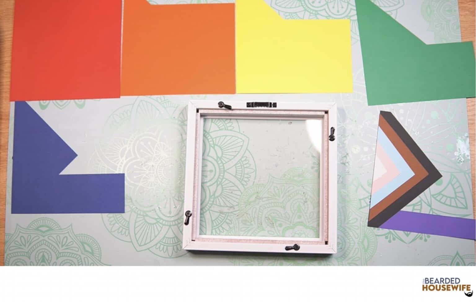 How to Make Pride Shadow Boxes - The Bearded Housewife