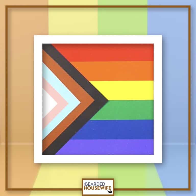 How to Make Pride Shadow Boxes - The Bearded Housewife