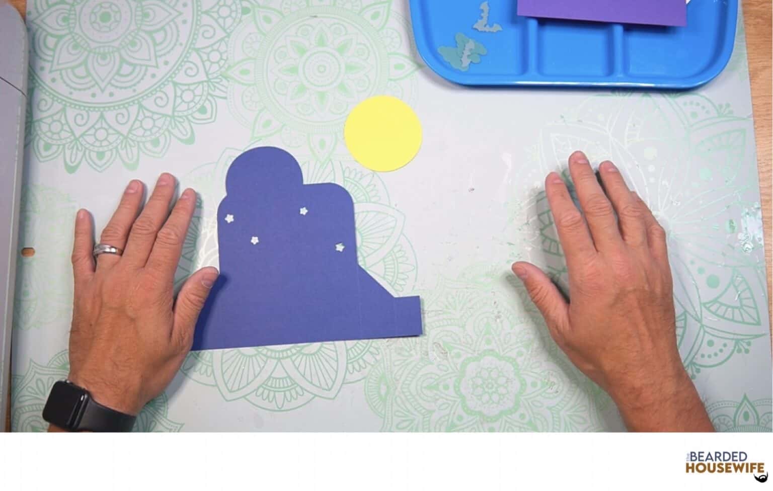 How to Make Graveyard Box Cards - The Bearded Housewife