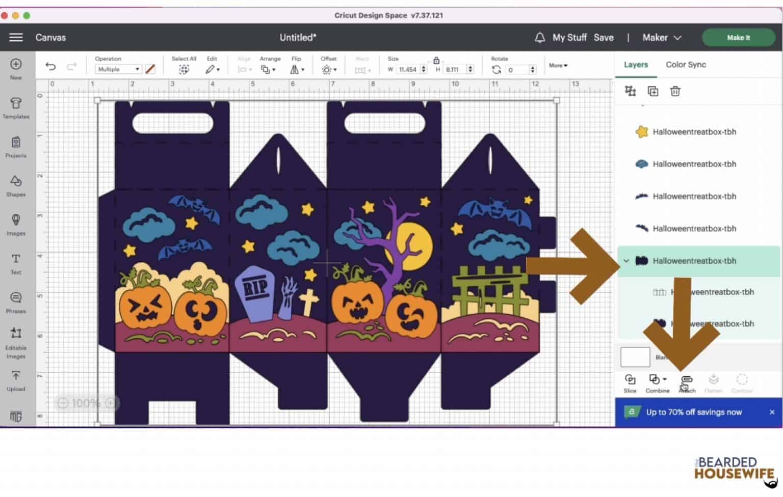 How to Make Halloween Treat Boxes - The Bearded Housewife