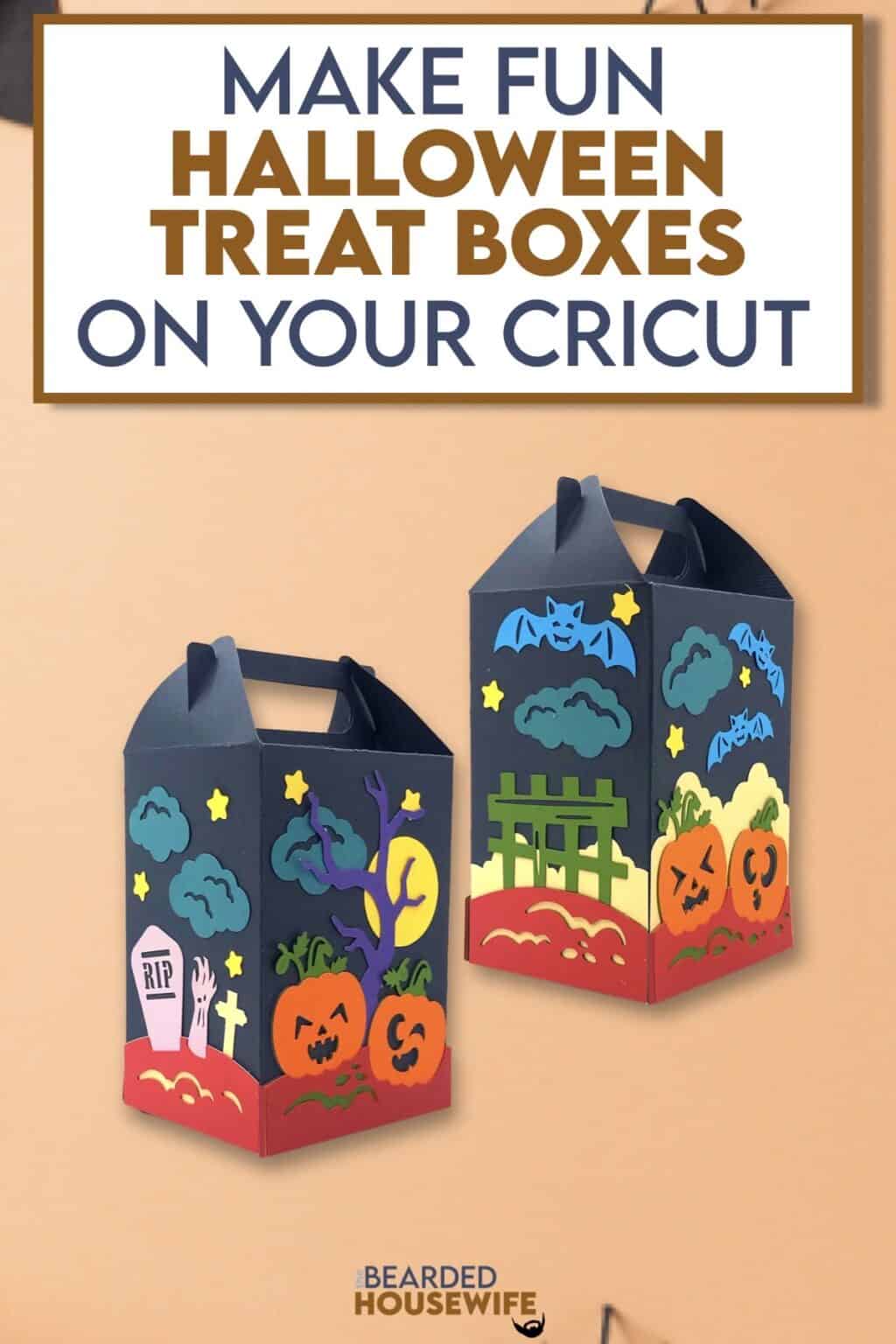 How to Make Halloween Treat Boxes - The Bearded Housewife