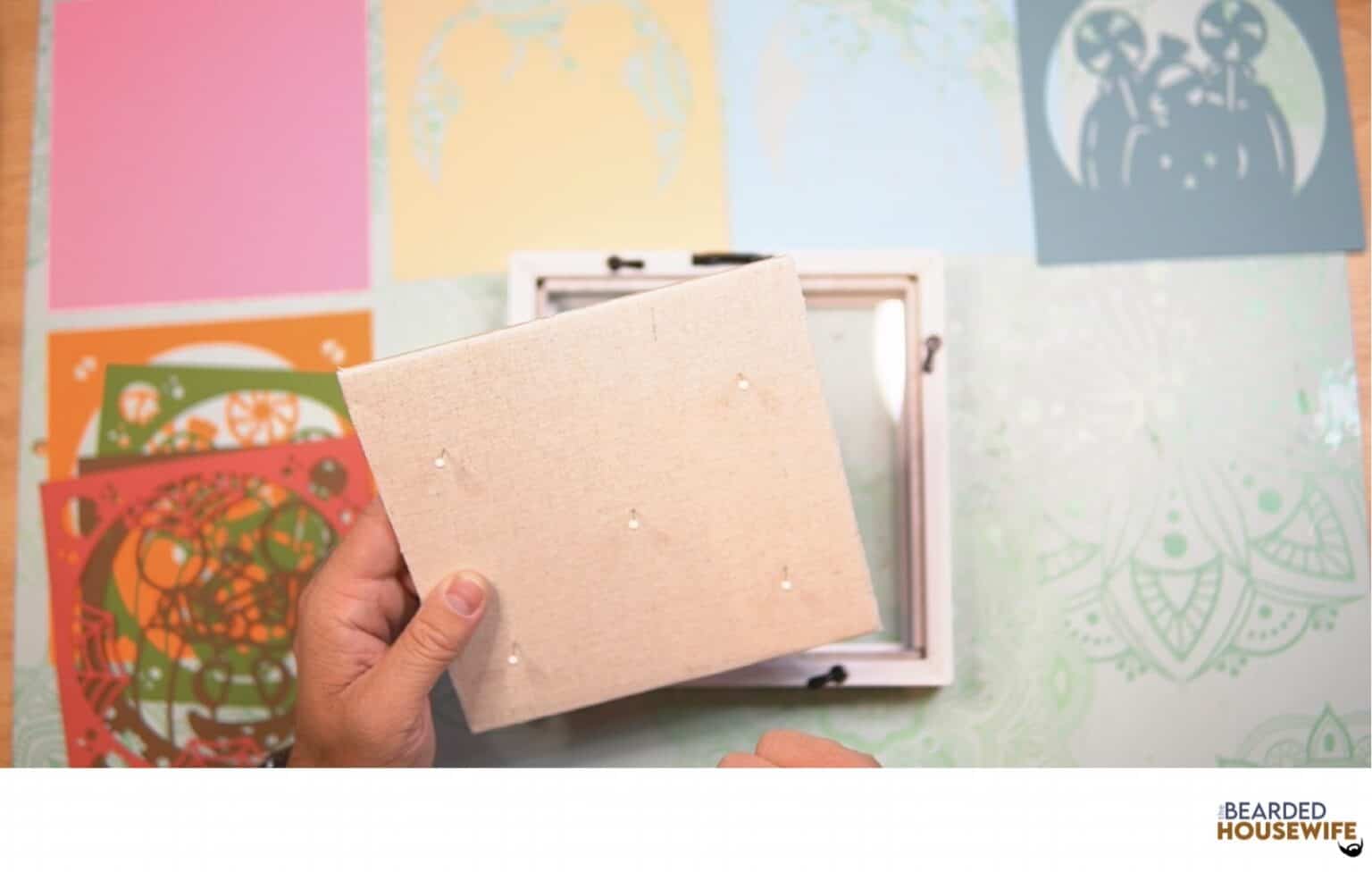 How to Make Halloween Candy Shadow Boxes - The Bearded Housewife