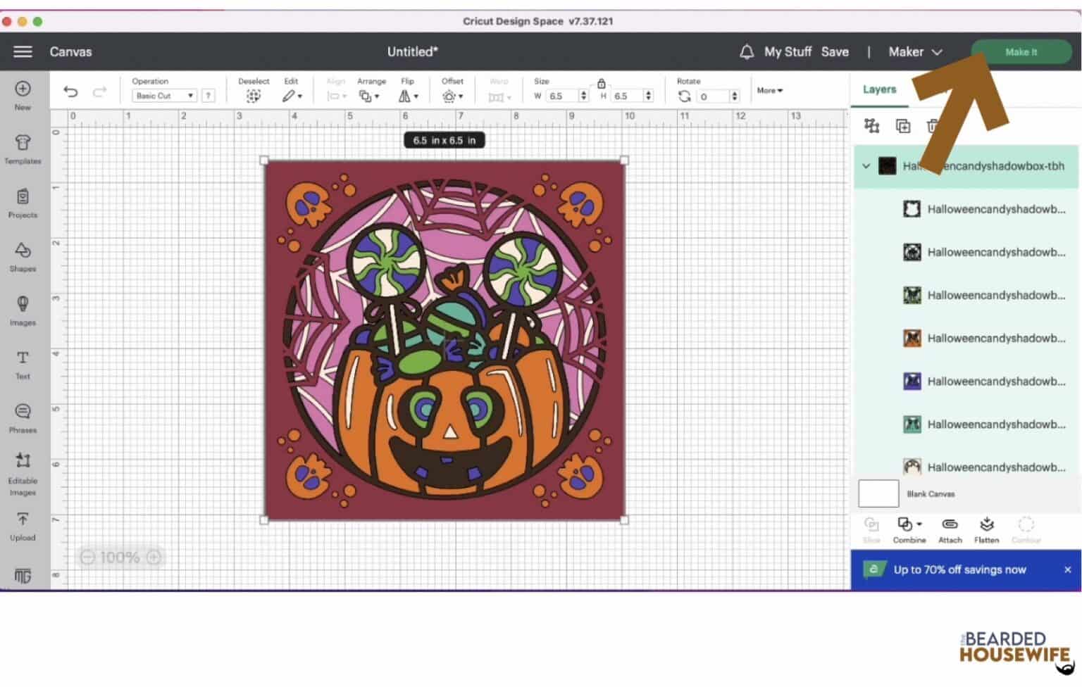How to Make Halloween Candy Shadow Boxes - The Bearded Housewife