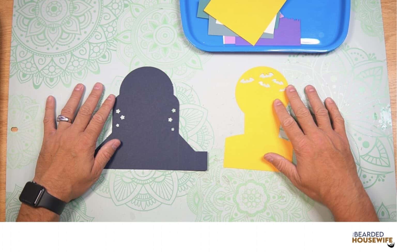 How to Make Boo Box Cards - The Bearded Housewife