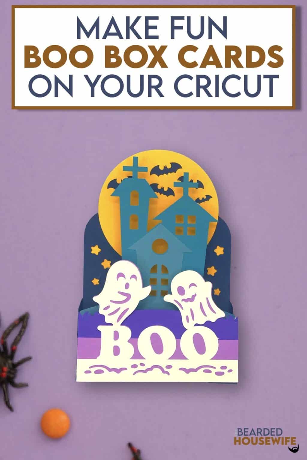 How to Make Boo Box Cards - The Bearded Housewife